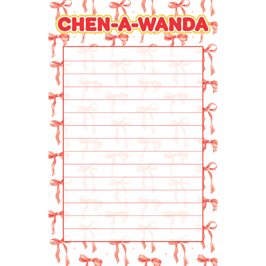 CAMP | CAMP COLORS WITH BOWS | 20 SHEETS 10 ENVELOPES – Serve It Up ...